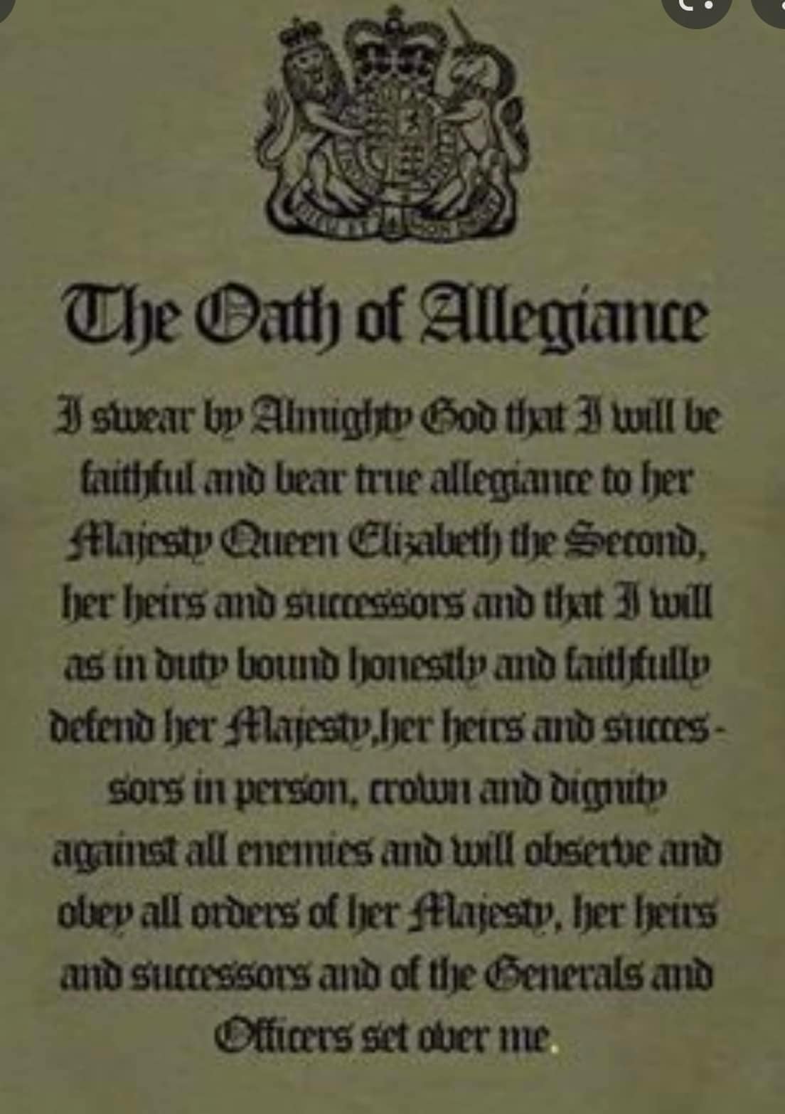 Queen Elizabeth II and the Oath of Allegiance – Alan Malcher